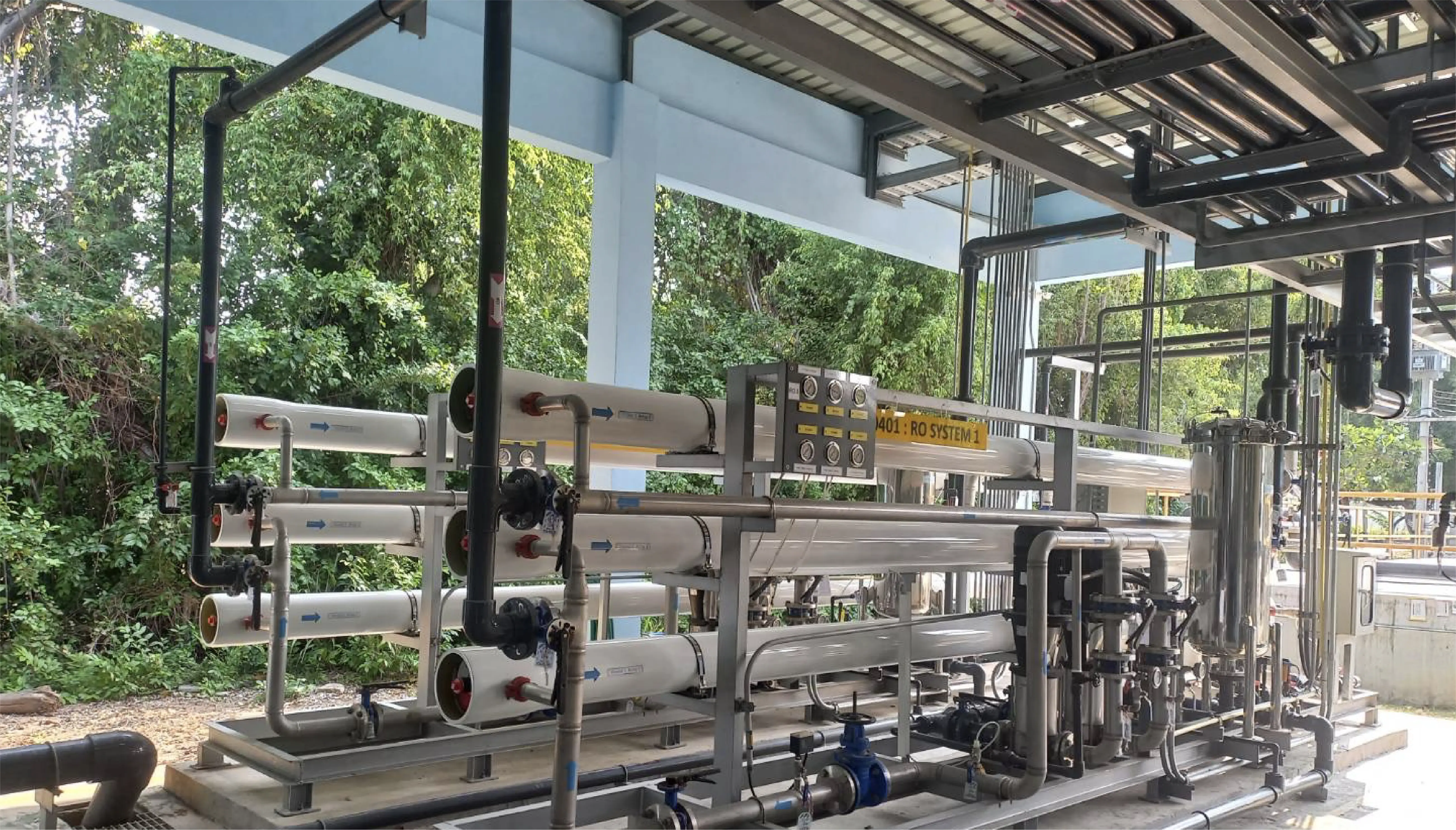 High quality water production system project industrial park Sahapat Sriracha Group | GEM ...